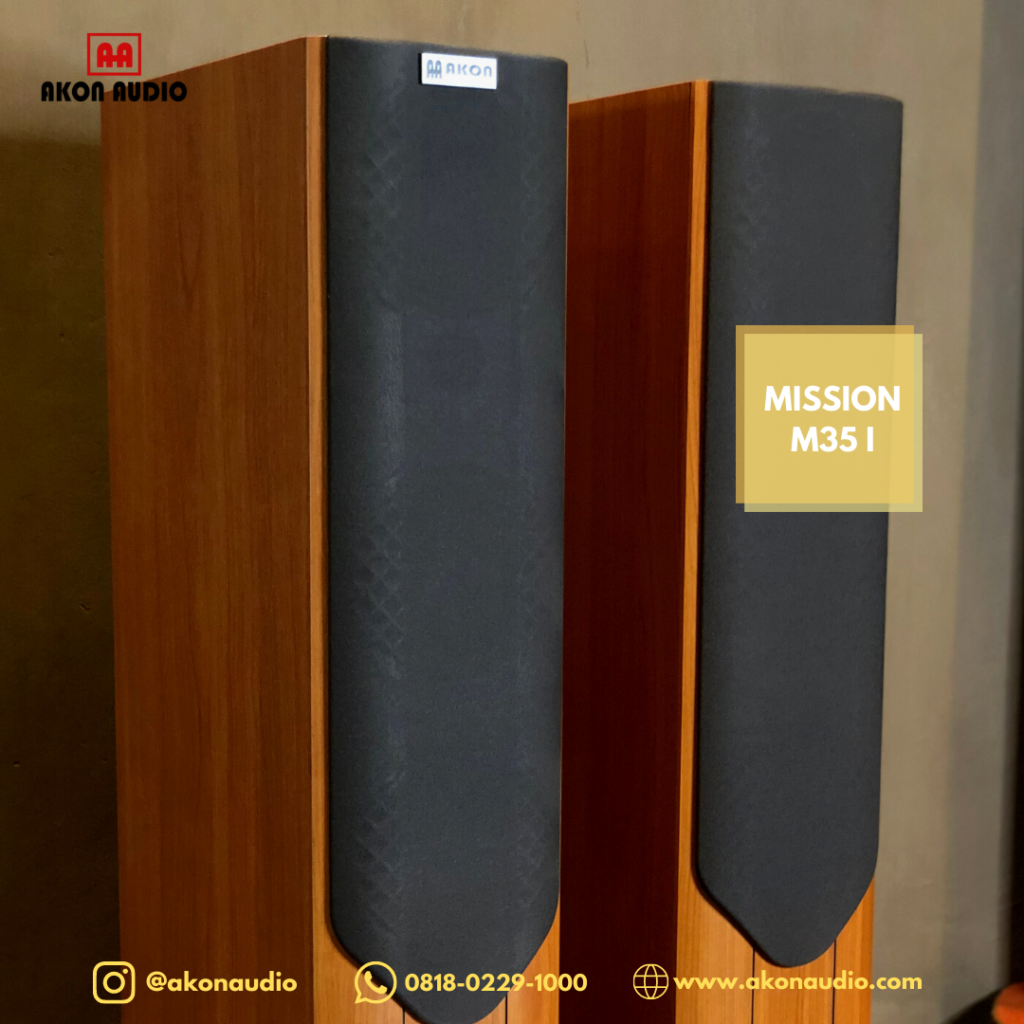 Jual Floorstand Speakers Mission m35i » Akon Audio Toko Alat Sound System