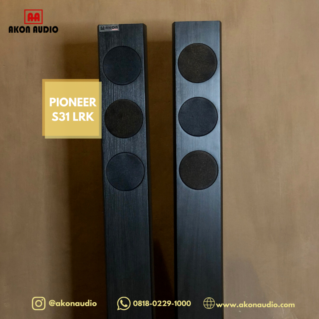 Jual Floorstand Speakers Pioneer S31LR-K » Akon Audio Toko Alat Sound ...