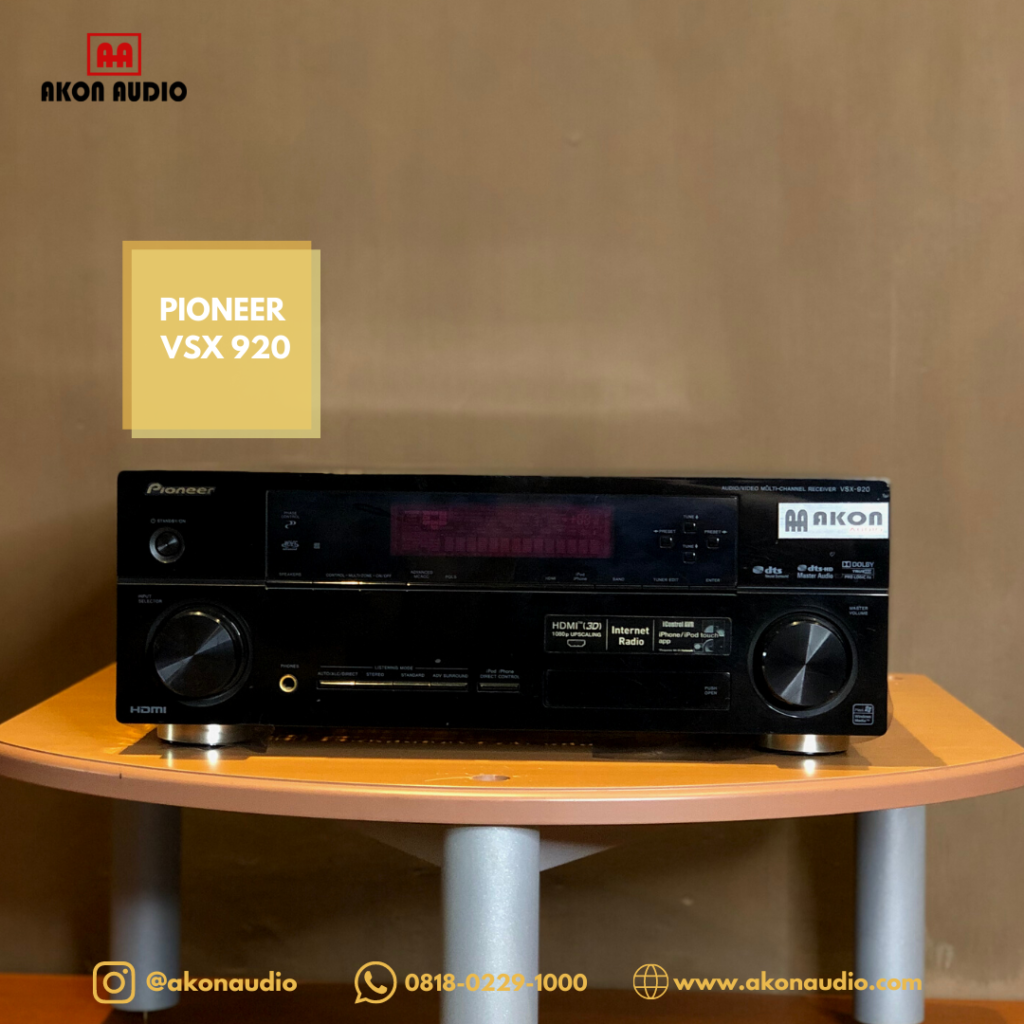Jual amplifier Pioneer VSX-920K » Akon Audio Toko Alat Sound System